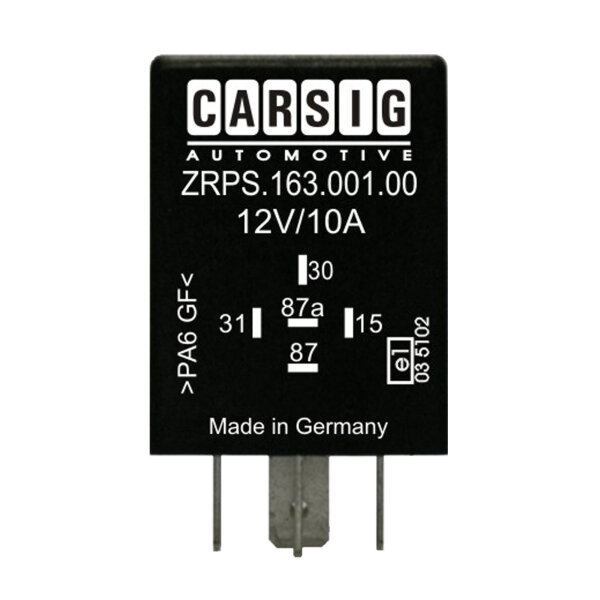 Relè temporizzato con ritardo all'uscita 12 V/10 A tipo D regolabile ...